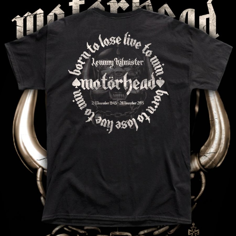 MOTORHEAD "ENGLAND" POLERA HOMBRE SERIGRAFÍA - POLERAS A UN CLICK